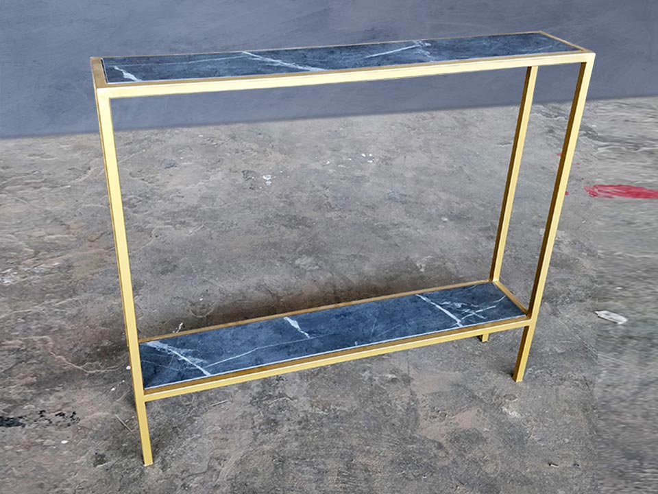 Brass server table | Tabled